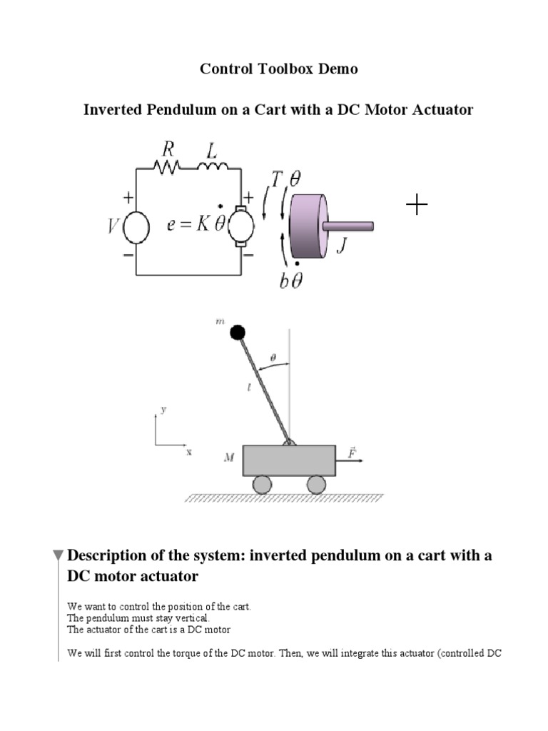 Inverted Pendulum | PDF | Control Theory | Kalman Filter
