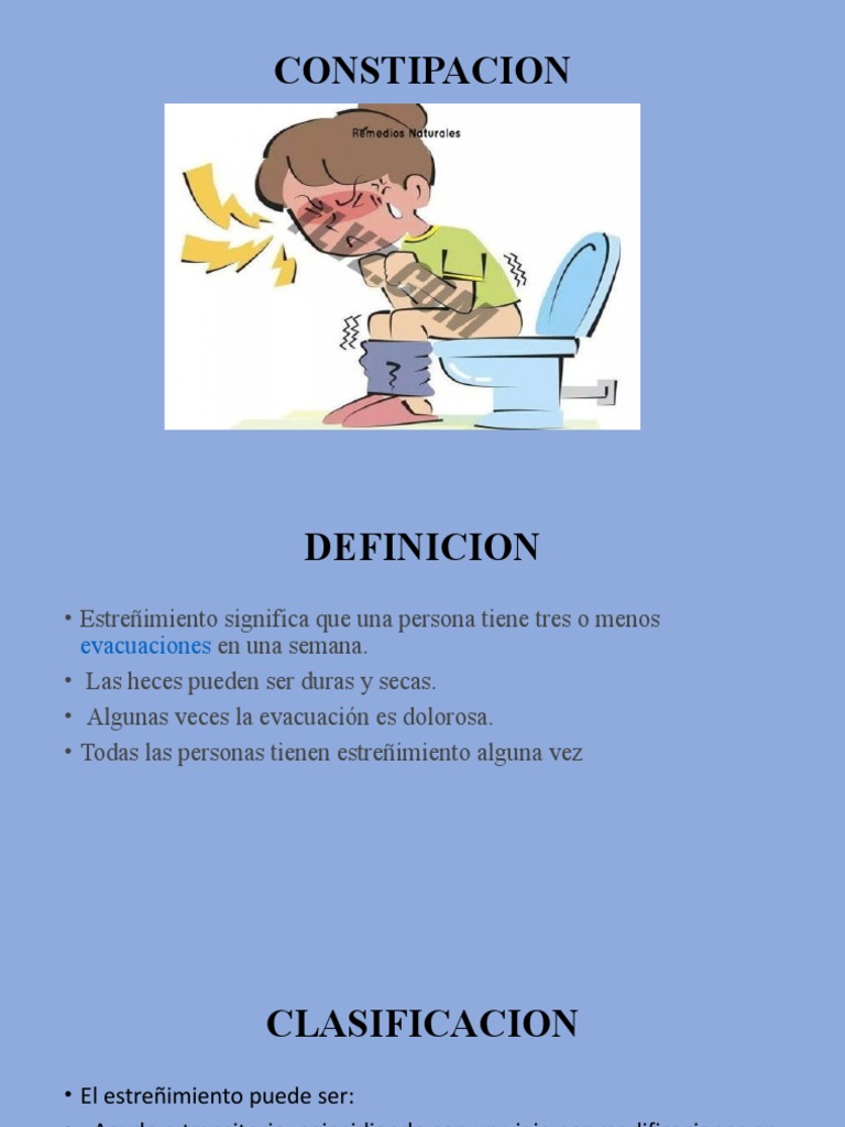 Power de CONSTIPACION | PDF | Estreñimiento | Cáncer colonrectal