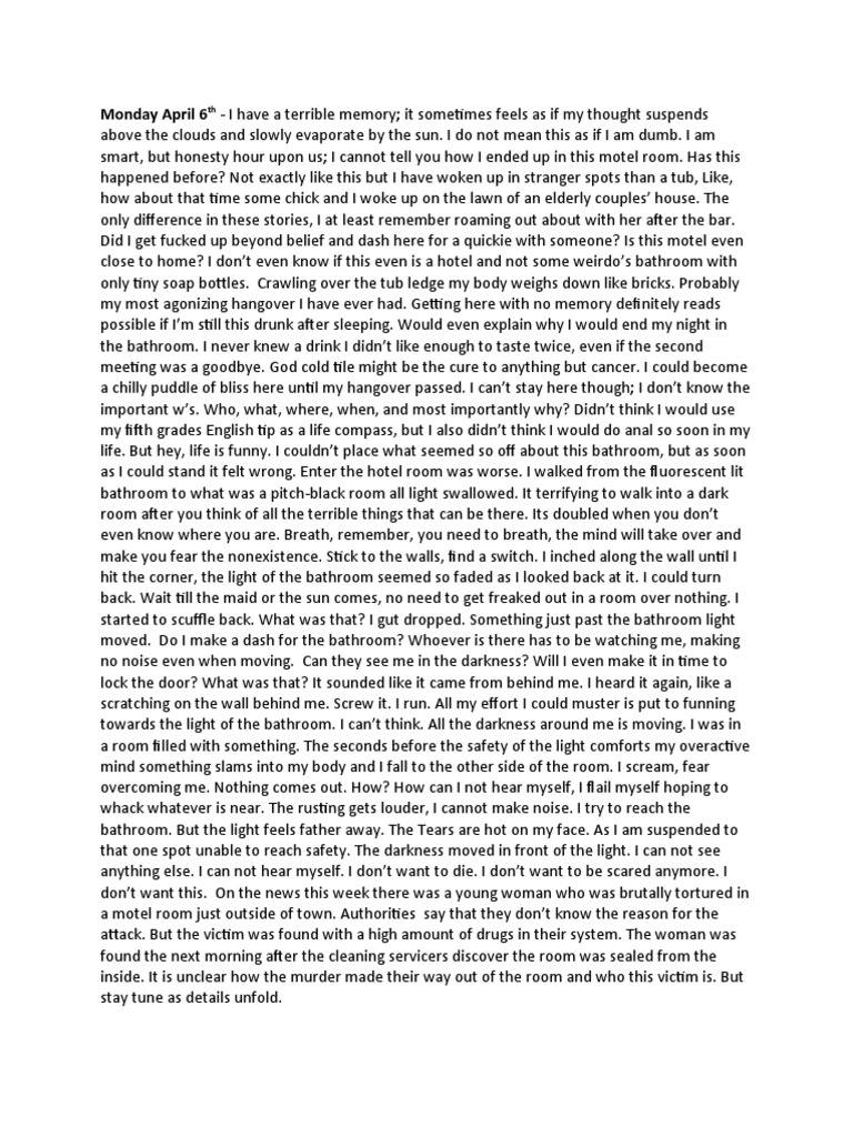 One Page Stories | PDF | Hotel And Accommodation