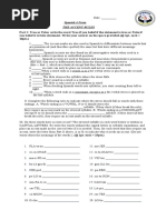 GFTA-3 English Record Form | PDF | Syllable | Oral Communication