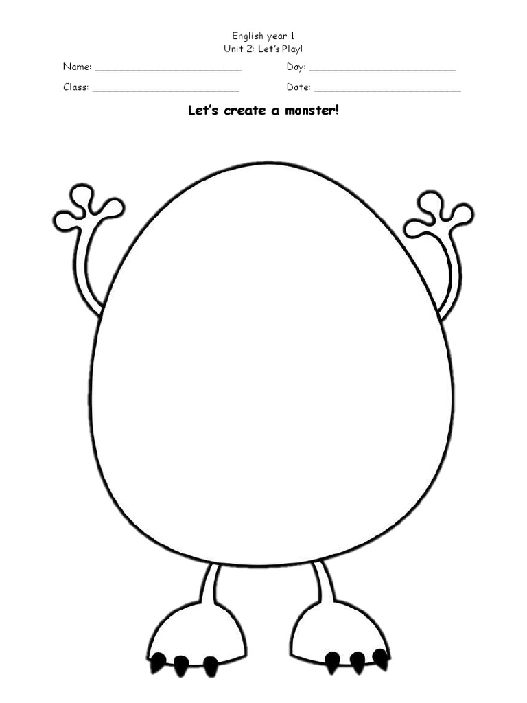 Let's Create A Monster! | PDF