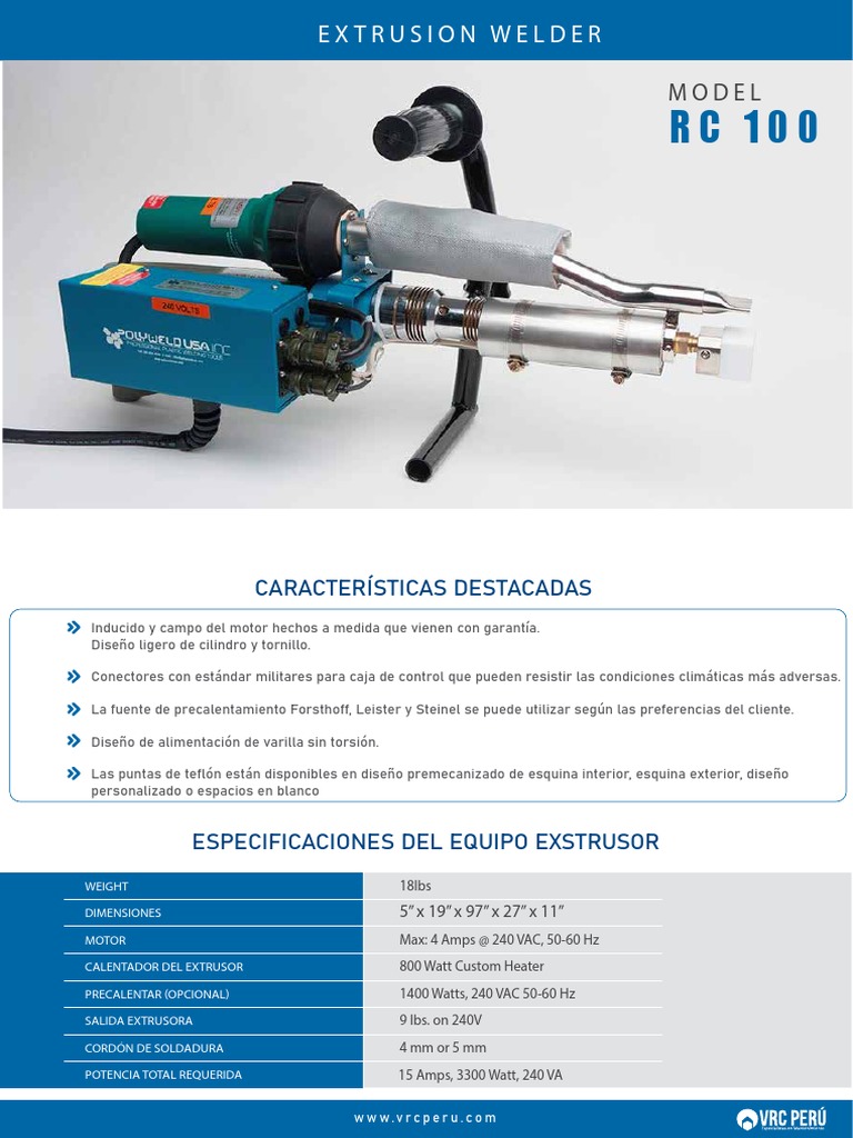 Maximizing Output and Minimizing Maintenance: The RC-100 Extrusion ...