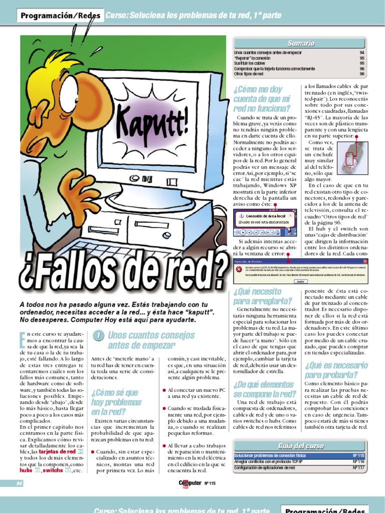 Soluciones Basicas de Red | PDF | Protocolos de internet | Red de ...