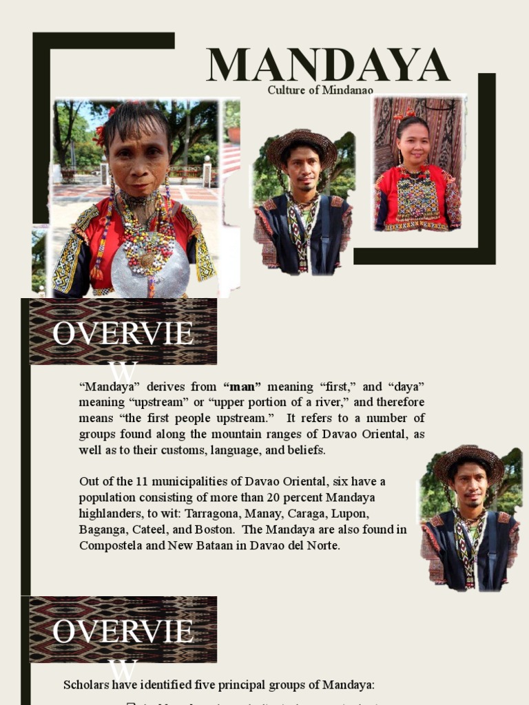 Mandaya: Culture of Mindanao | PDF | Mindanao