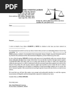 Demand Letter-Defamation | PDF | Defamation | Virtue