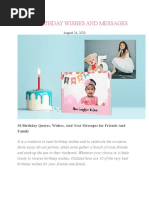 Birthday Book | PDF | Self-Improvement