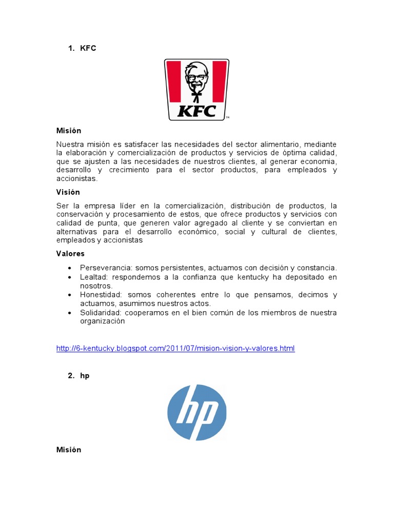 KFC | PDF | Calidad (comercial) | Ecuador