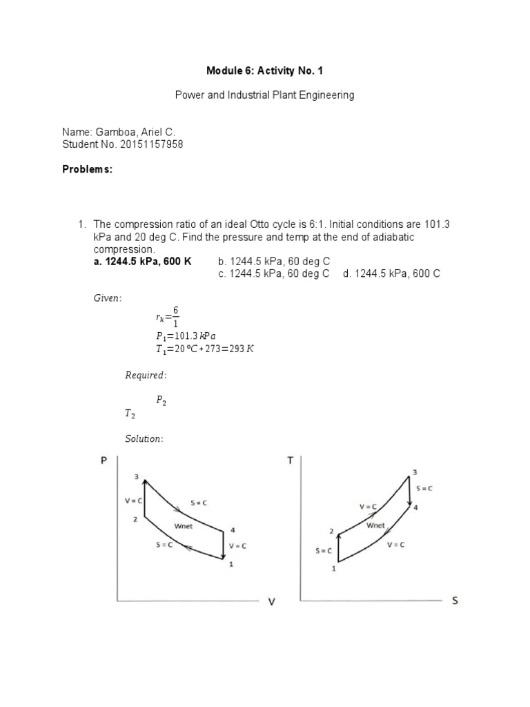 Module 6 Exercises Problem No. 1 | PDF | Continuum Mechanics | Mechanics
