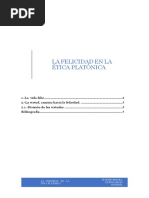 La Ética de Platón | PDF | Platón | Felicidad