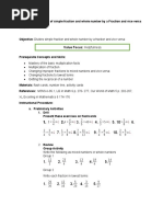 MATH 6 - Q1 - Mod3 | PDF | Division (Mathematics) | Fraction (Mathematics)