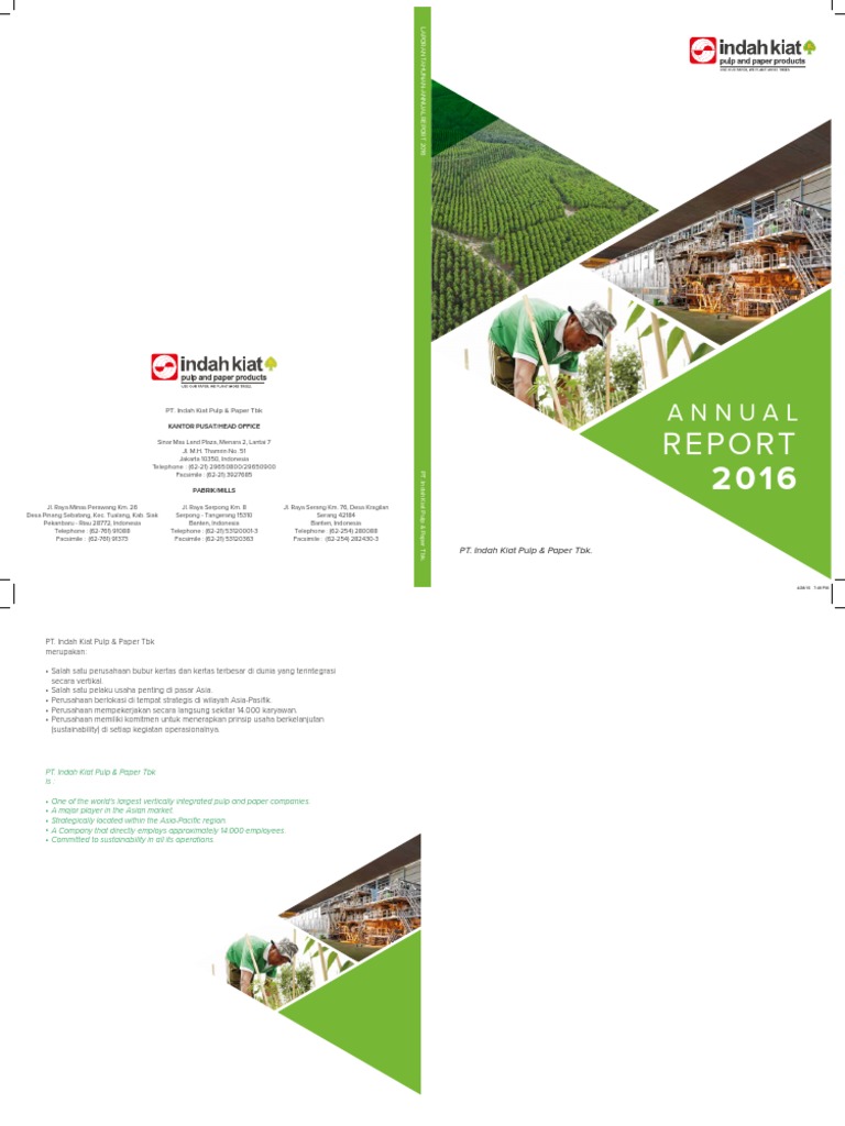 INKP - Annual Report - 2016 PDF | PDF