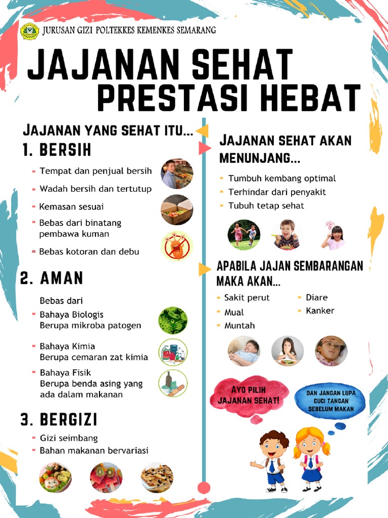 Poster Jajanan Sehat PDF | PDF