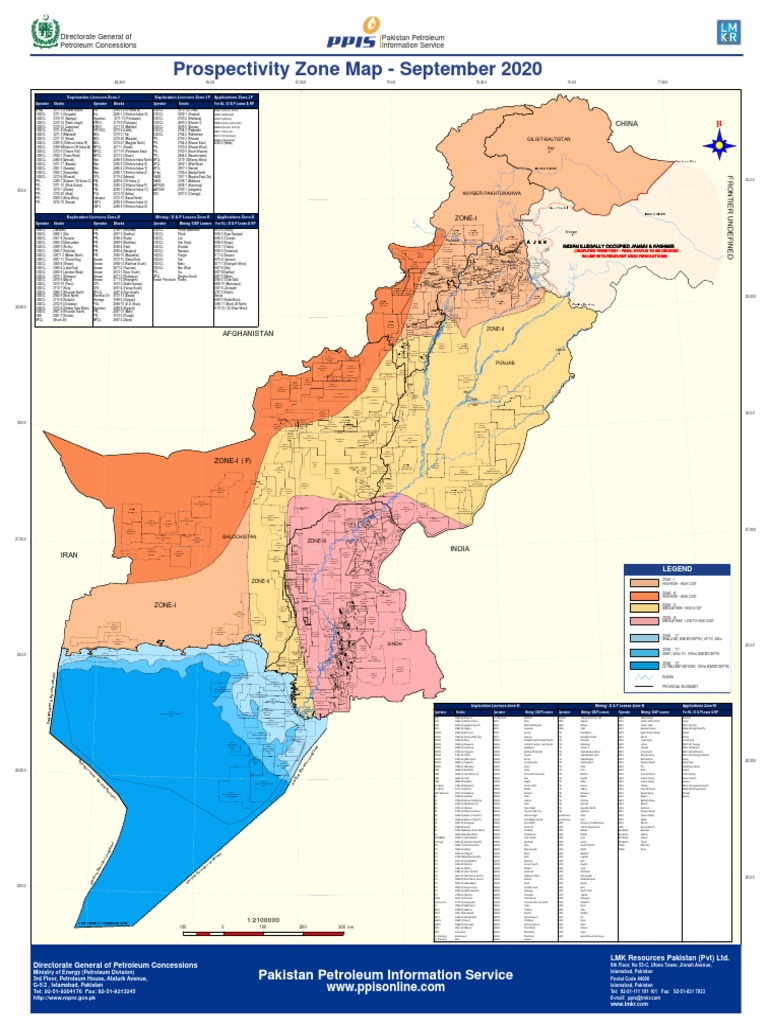 Pakistan Oil and Agroecological Zones Map | PDF | Pakistan