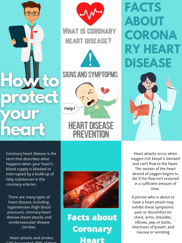 Brochure in Health Ed PDF | PDF | Coronary Artery Disease | Myocardial ...