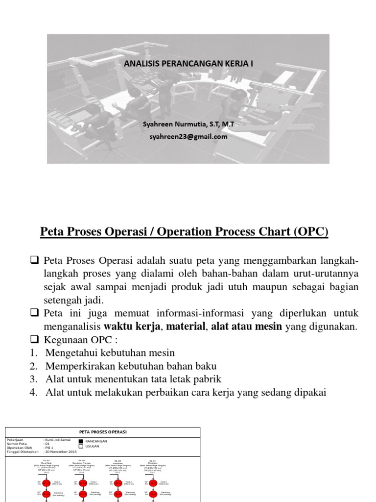 Pertemuan 4 (Pembuatan Peta Proses Operasi) | PDF