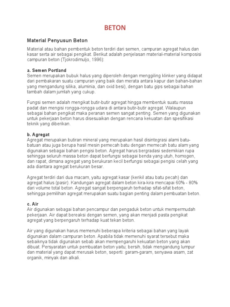 BETON | PDF