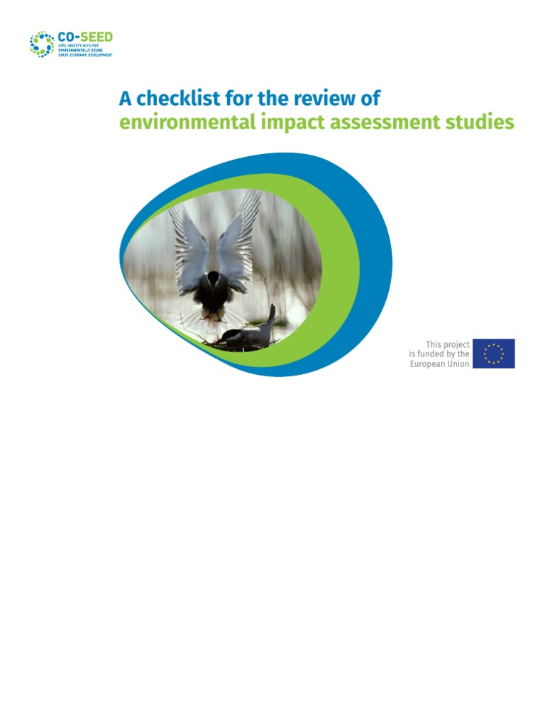 Environmental Impact Assessment Checklist | PDF | Environmental Impact ...