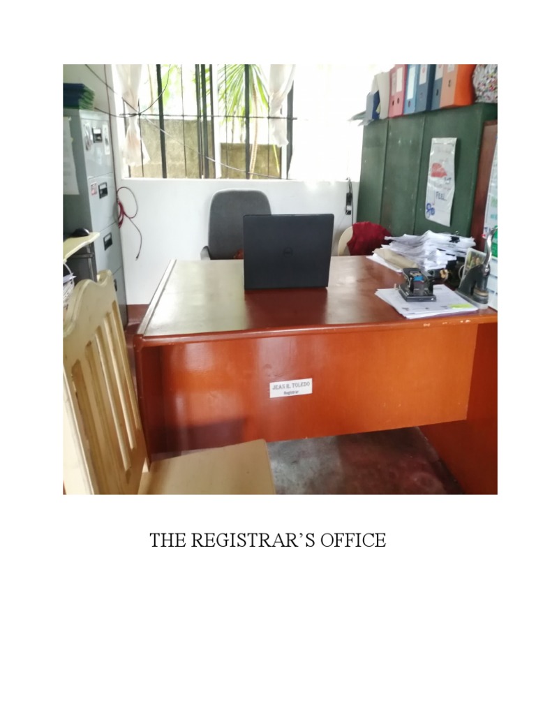 The Registrar'S Office | PDF