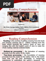 Literal, Inferential and Evaluative Levels of Comprehension | PDF