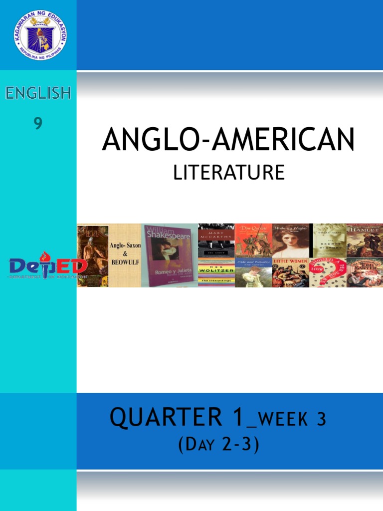 Anglo-American: Literature | PDF | Beowulf | Epic Poetry