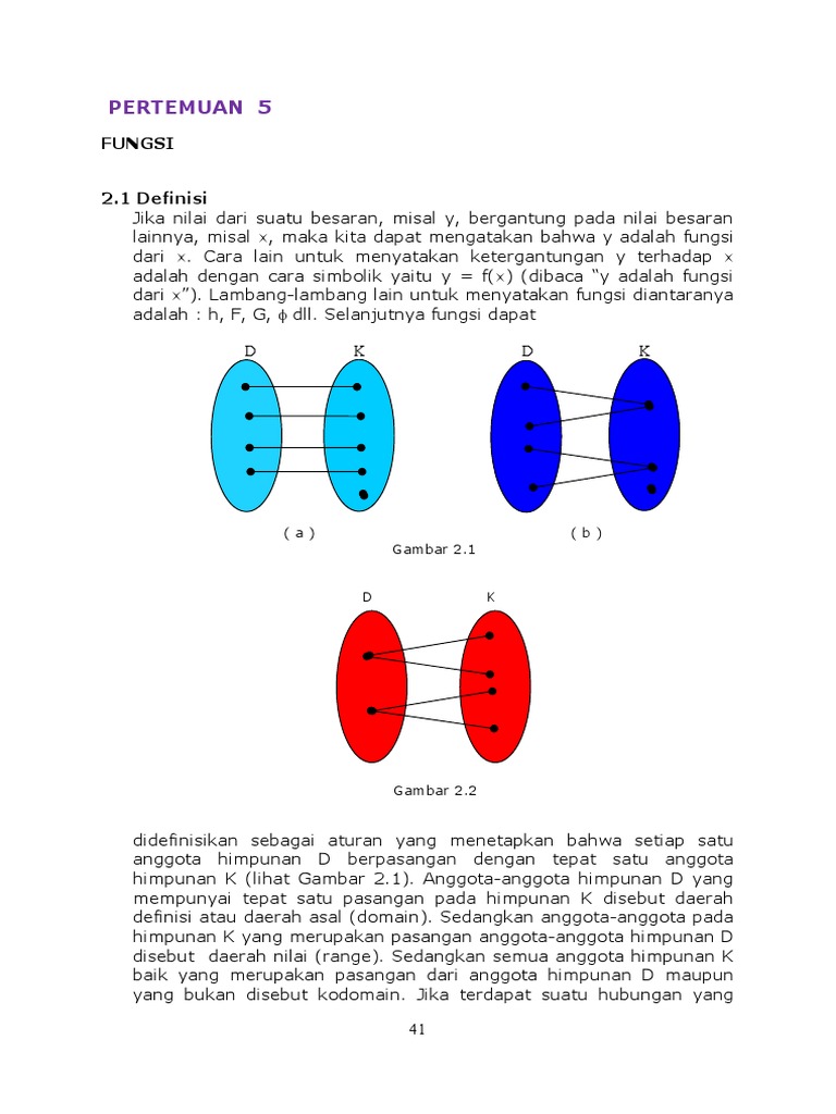 Pertemuan 5 FUNGSI | PDF