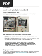 Understanding Single Line Diagrams | PDF | Switch | Transformer