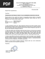 Surat Memo Amaran | PDF
