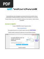 Manual de Wordwall | PDF | HTML | Cuestionario