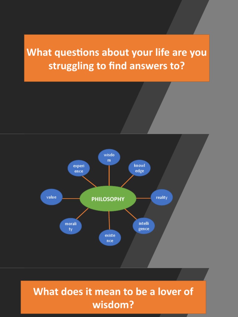 What Questions About Your Life Are You Struggling To Find Answers To ...