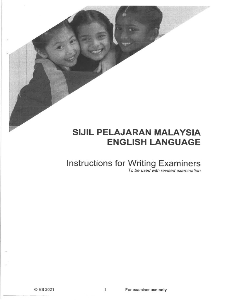 SPM Cefr Instruction Writing | PDF