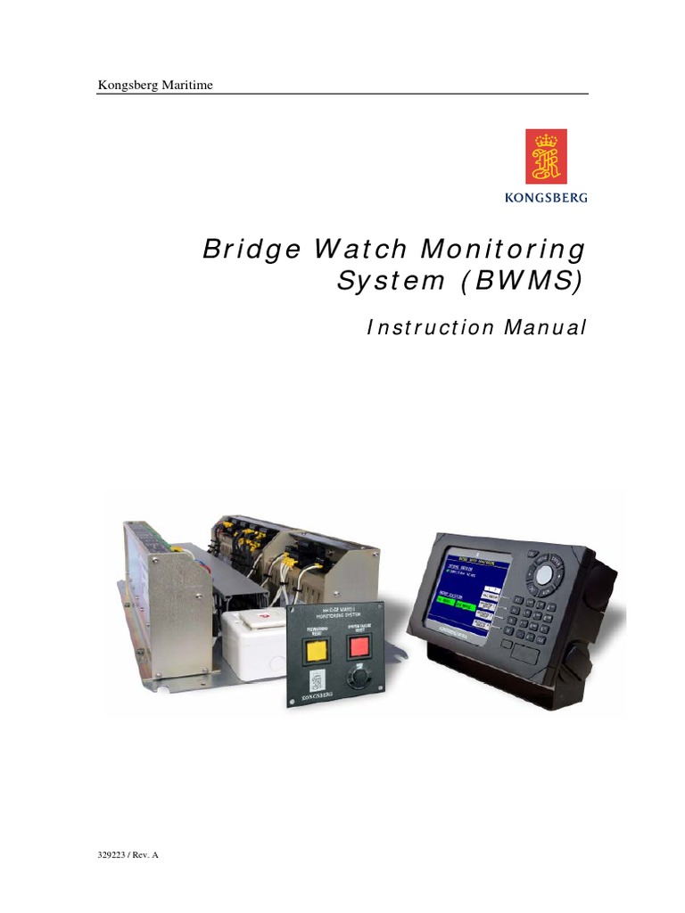 Bridge Watch Monitoring System (BWMS) : Instruction Manual | PDF | Menu ...