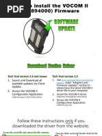 VOCOM II - Operation Instructions | PDF | Wireless Lan | Usb