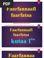 Barumsa Macaafa Qulqulluu | PDF