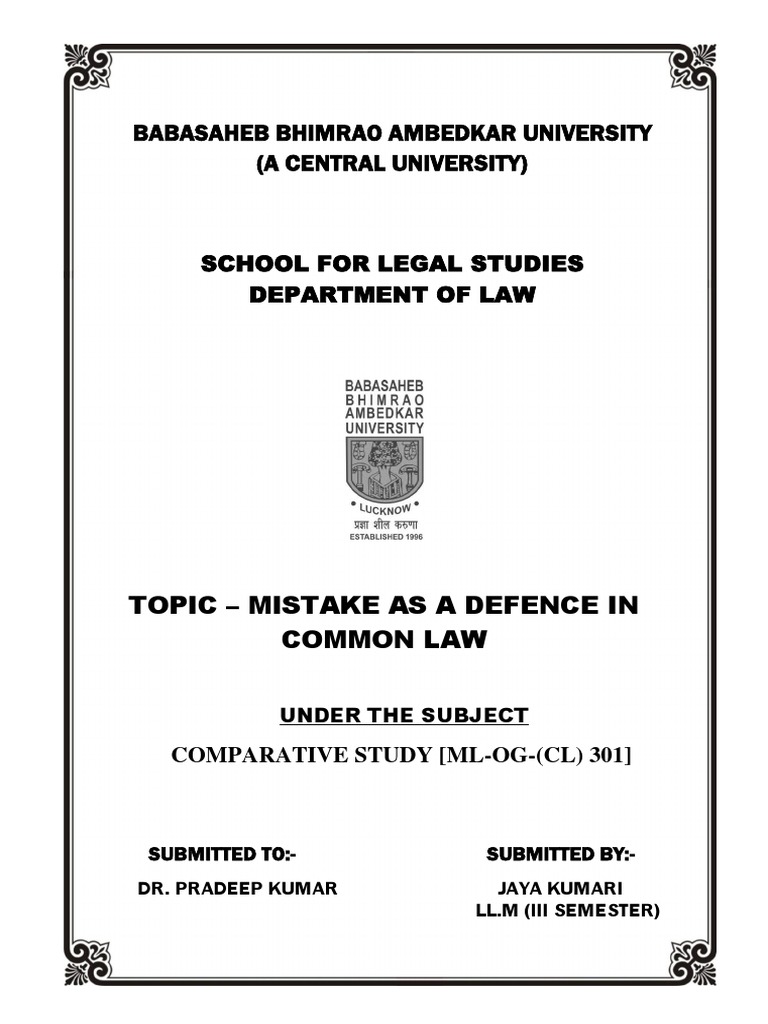 01 Front Page - Assignment - 3rd Semester | PDF