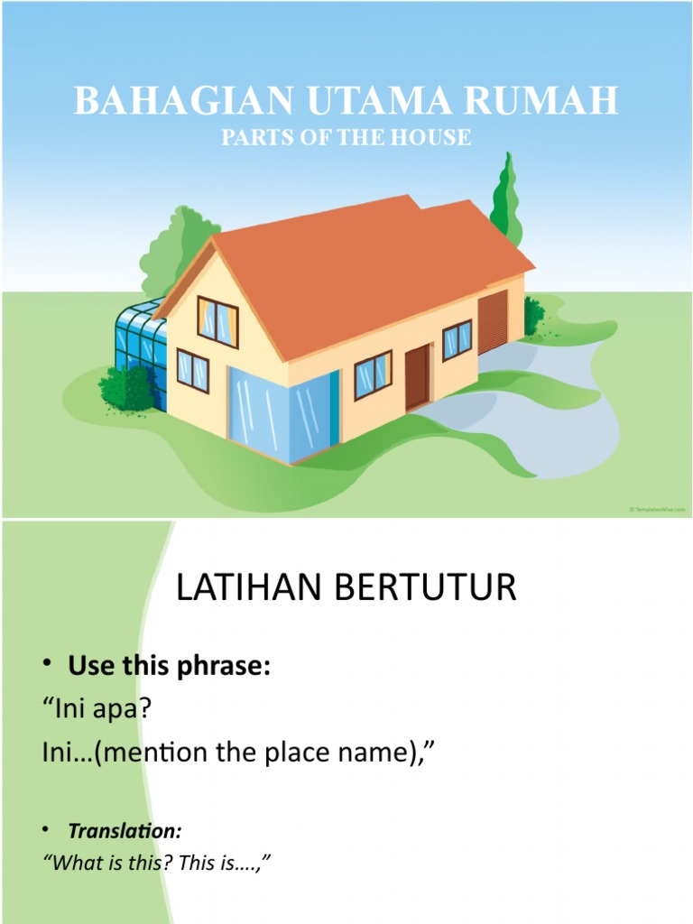Bahagian Bahagian Rumah | PDF