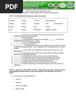 CPAR Grade 12 2nd Quarter Final Exam | PDF | Paintings | Dances