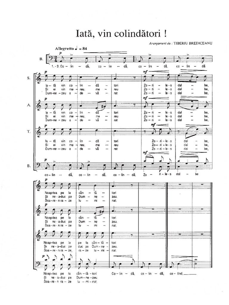 Iata Vin Colindatori | PDF