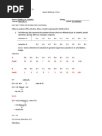 Math Sba Sample 1 | PDF | Chart | Track And Field