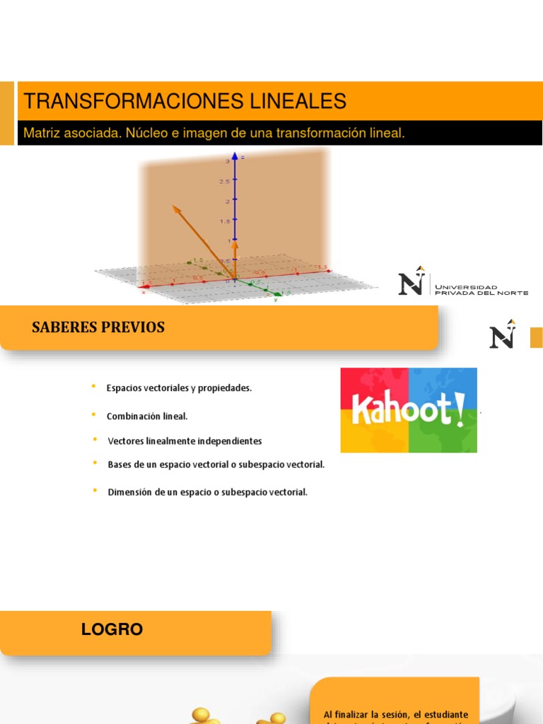 6 - Clase Practica Transformaciones Lineales | PDF | Mapa lineal | Espacio vectorial
