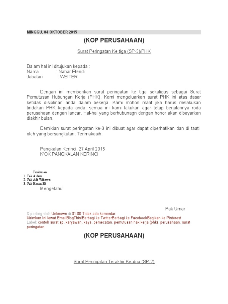 Contoh SP 1,2,3 | PDF