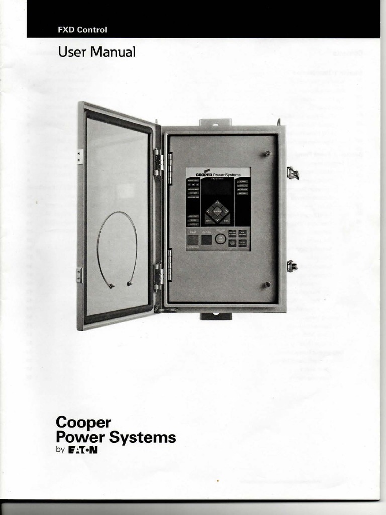 Manual Cooper - FXD Control | PDF | Safety | Menu (Computing)
