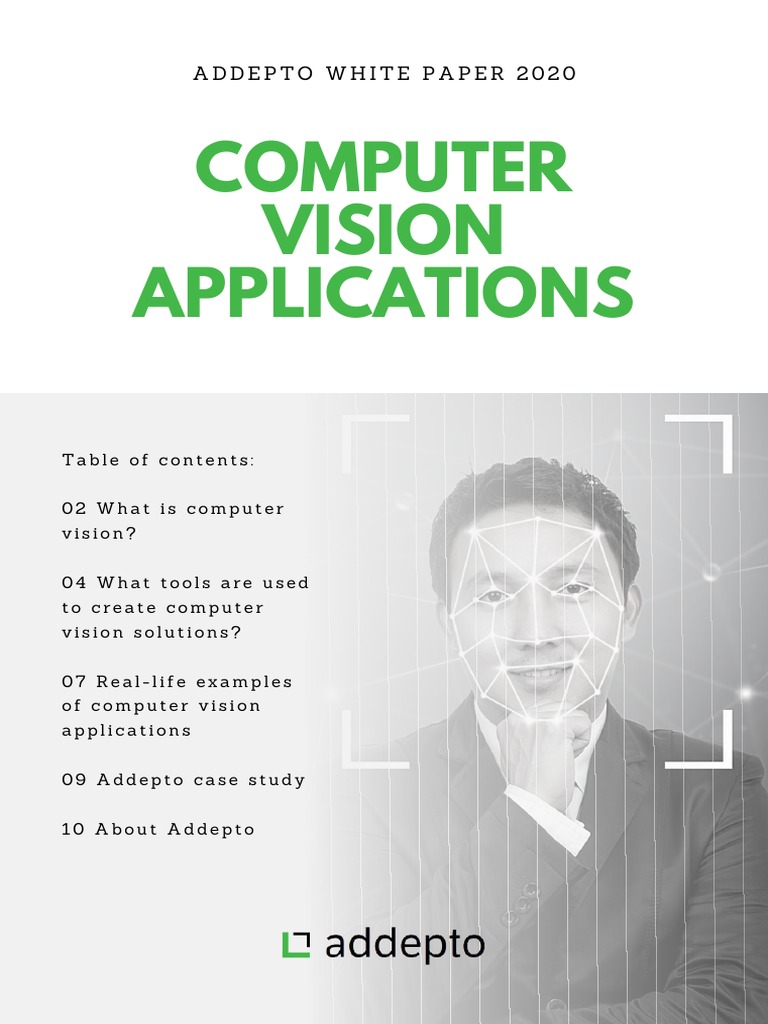 Computer Vision White Paper 2020 | PDF | Computer Vision | Python ...