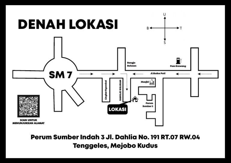 Denah Lokasi PDF | PDF