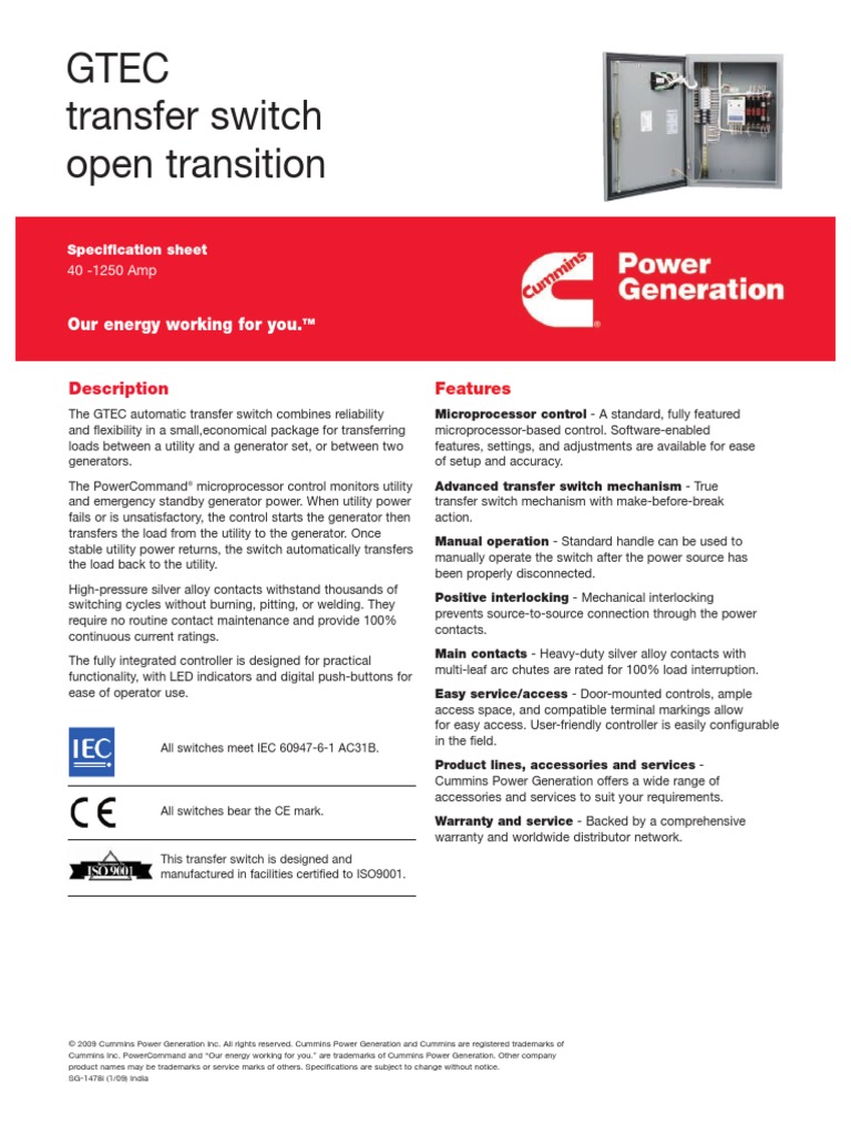 Gtec (CPG) 09 PDF | PDF | Relay | Switch