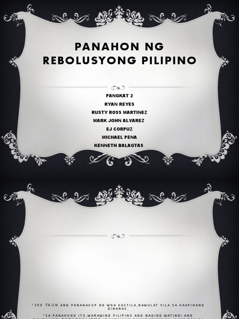 Panahon NG Rebolusyon | PDF
