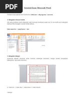 Cara Mengatur Margin 4433 di Word | PDF