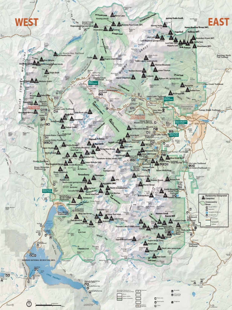 Campsite Map Small-2016 | PDF | Nature
