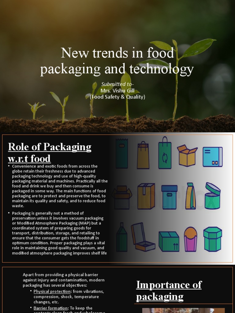 New Trends in Food Packaging and Technology | PDF | Shelf Life ...