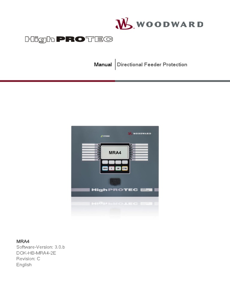 MRA4-2 Manual | PDF | Parameter (Computer Programming) | Relay