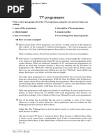 My Favourite TV Programme | PDF | The Simpsons Episodes | Television ...